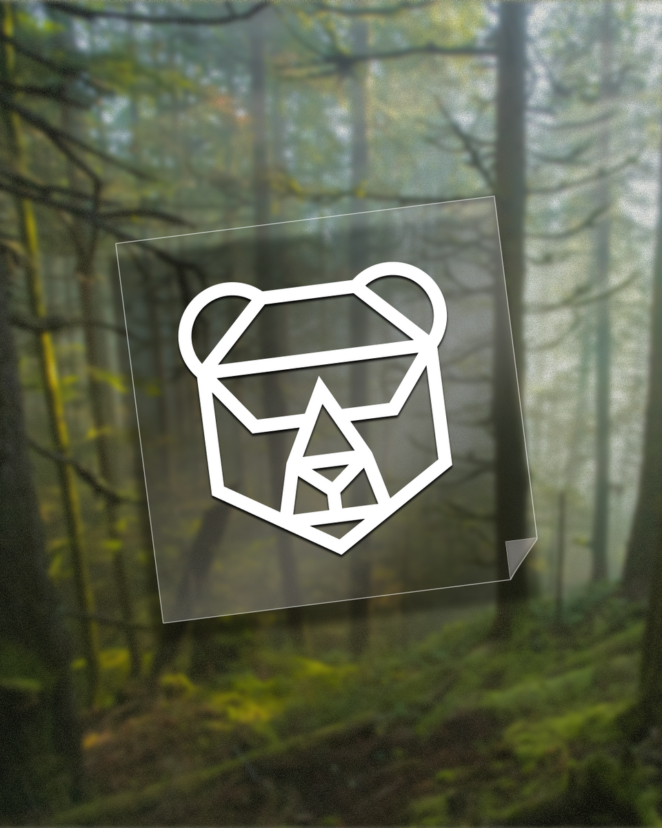 Bear Sticker - 7 Colours – Mahalo My Dude