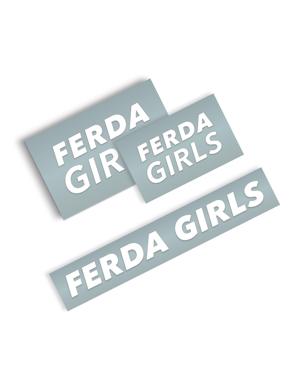 Ferda Girls Stickers – Mahalo My Dude