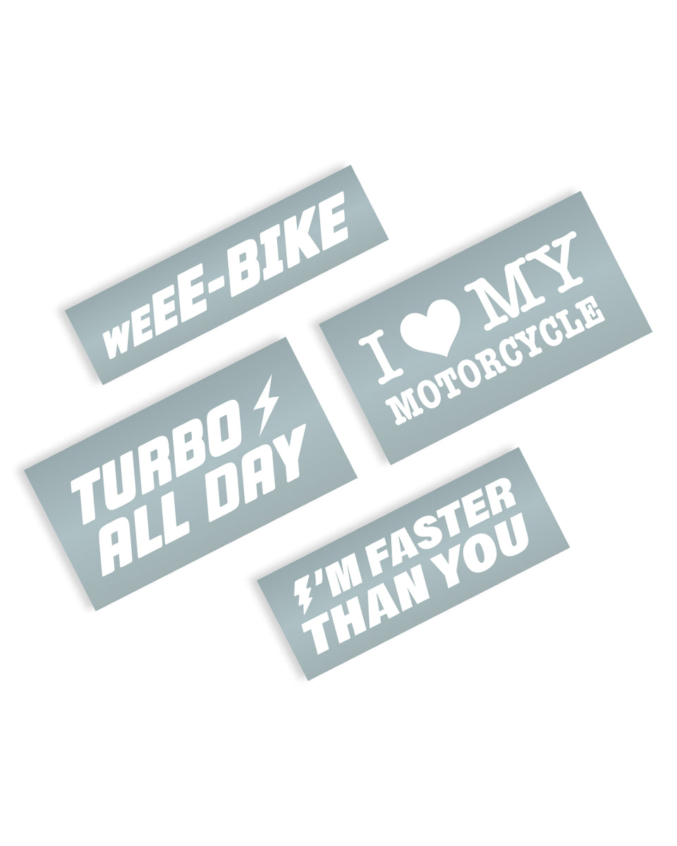 Pro E-Bike Club Sticker Pack – Mahalo My Dude