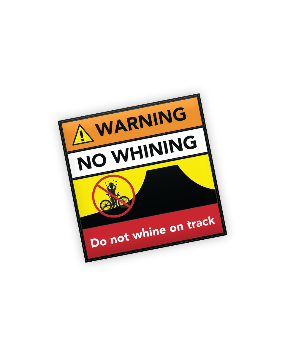 No Whining Sticker – Mahalo My Dude